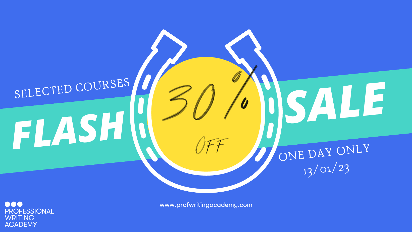 Get 30% off in our first-ever flash sale - 2023